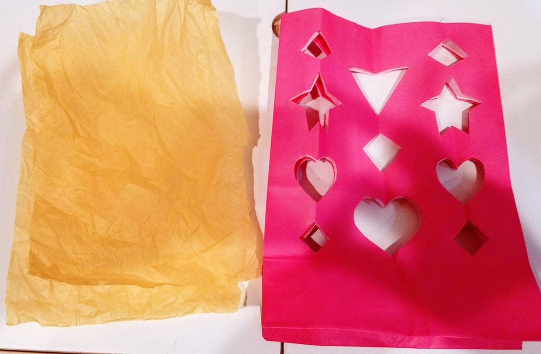 10 cut tissue paper to size | Noe's Garden Blog